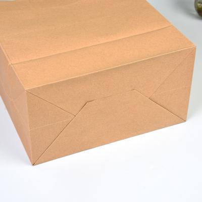 Cina Il commestibile porta via i sacchi di carta bianchi della carta dei sacchetti della spesa di carta kraft in vendita