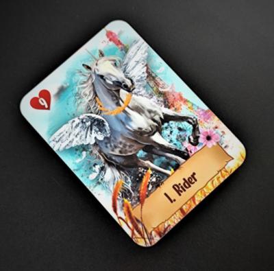 Cina 57x87mm di stampa variopinti le carte adorabili del poker delle carte da gioco di carta patinata in vendita