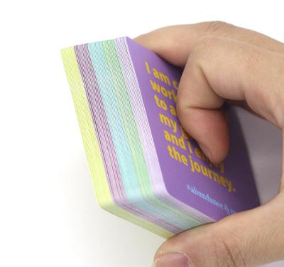 Cina I tarocchi magnetici rigidi della carta 350gsm dello SGS cardano i colori pieni di CMYK stampati in vendita