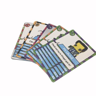Cina Logo Printable Playing Cards Matt su ordinazione che vernicia 63x88mm finiti in vendita