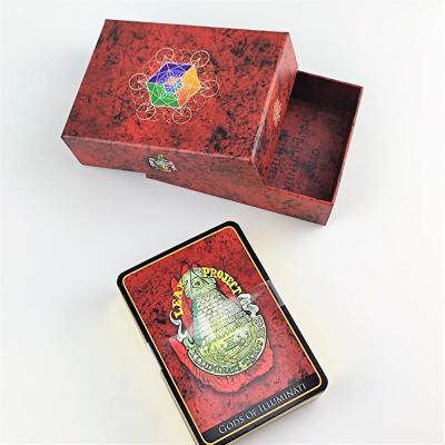 Cina I bordi dorati 350gsm le carte di tarocchi di carta patinata Matt Finished in vendita