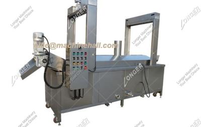 China Stainless Steel Continuous French Fries Frying Machine|Continuous Fryer Machine for sale