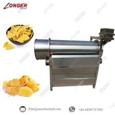 China Potato Chips Seasoning Machine|Automatic Potato Chips Seasoning Machine|Continuous Potato Chips Seasoning Machine for sale