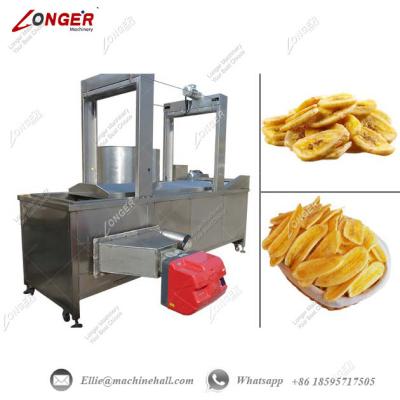 China Banana Chips Frying Machine|Continuous Frying Machine|Plantain Chips Frying Machine|Continuous Banana Frying Machine for sale