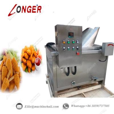 China Automatic Chicken Continuous Frying Machine|Industrial Fried Chicken Frying Machine|Chicken Frying Machine|Chicken Fyer for sale