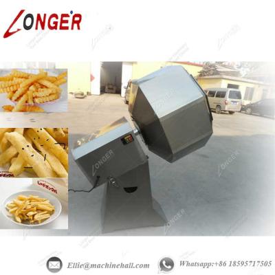 China French Fries Seasoning Machine|Automatic French Fries Seasoning Equipment|Commercial French Fries Flavor Machine for sale