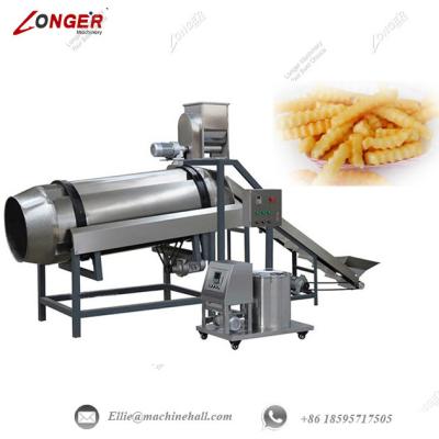 China Automatic French Fries Seasoning Machine|Single-drum French Fries Seasoning Machine|Single Drum French Fries Flavor for sale