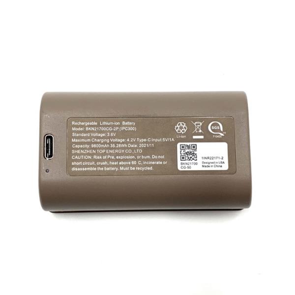Lithium-Ion Rechargeable Battery Visual Doorbells 5.0Ah 21700 3.6V 9800mAH Batterie-Satz