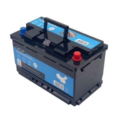 China NA 12V 60Ah Low Self Discharge Rate H7 High CCA 900A Sodium Ion Battery Replace Lead Acid AGM All Support for sale
