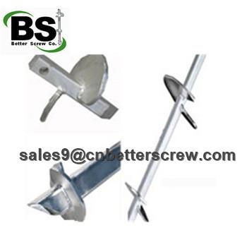 China Extendable Square shaft pipe piles is used for foundation repair for sale