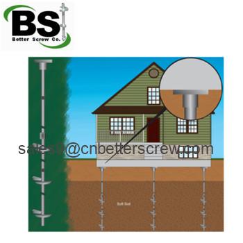 China Civil Construction Square Shaft Helical Piles for sale
