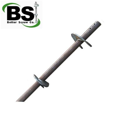 China helical pier and underpinning bracket for construction foundation repair for sale