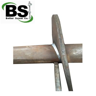 China steel helical anchor with helix plate and helical brackets for sale