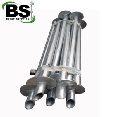 China High Quality Extendable Round Shaft Helical Piles for sale