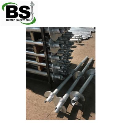 China Round Helical Pier Installation Equipment for sale