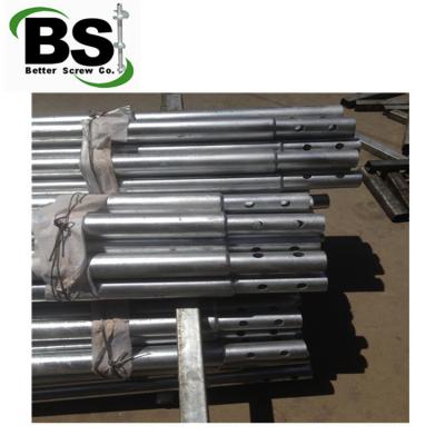 China High Capacity Helical Screw Piles and Anchors for export for sale