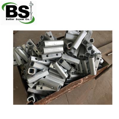 China Manufacturer helical screw pile/spiral pier/screw pole for sale