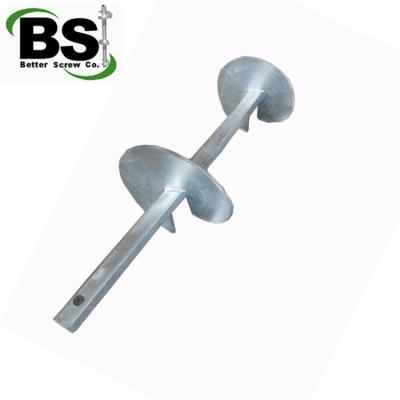 China Square Shaft/Bar Helical Piers (pilings) for Housing Raising & Support for sale