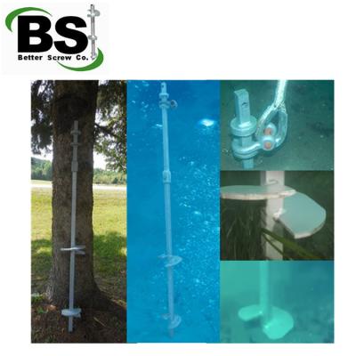China Earth screw anchors for  foundation repair for sale