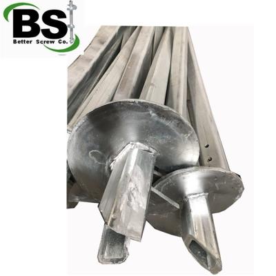 China factory metal underpinning helical piling for sale