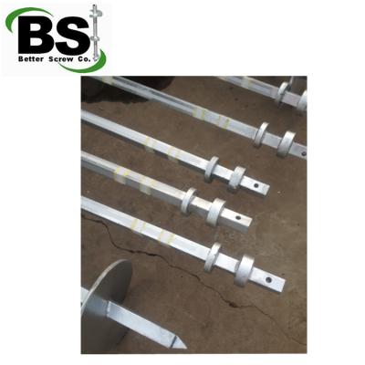 China China steel helical pulldown micropile for sale