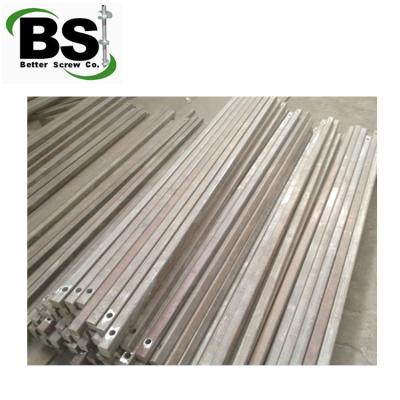 China Square bar screw anchors are used for stabilize the foundation for sale