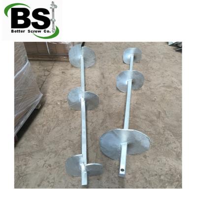 China Extendable Square shaft pipe piles for sale