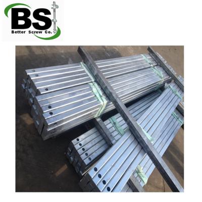China Extendable Square Shaft Helical Piles for sale