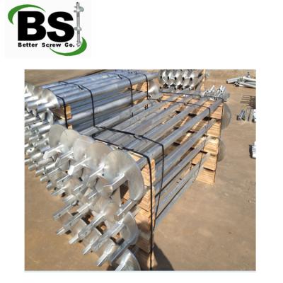 China Square Shaft Piles are used in tension (uplift) applications for sale