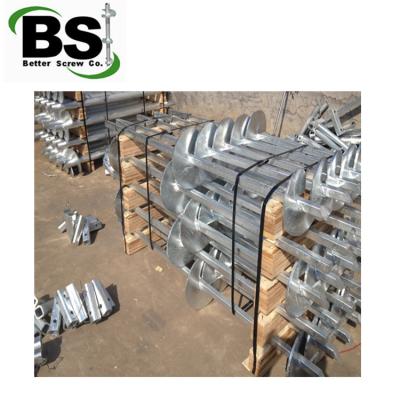 China Best Price Square Screw piles and helical pile supplier serving Canadian for sale