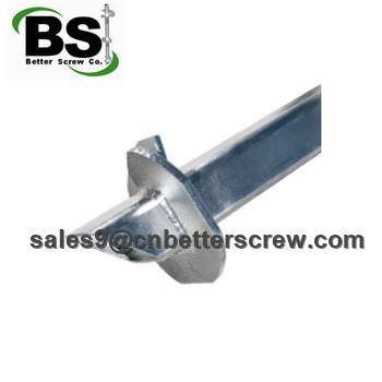 China Large capacity square Shaft Helical Piles for sale