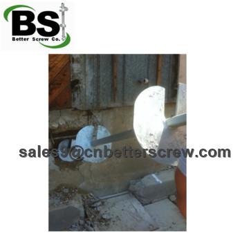China High quality steel pipe with steel helix plate for American market for sale