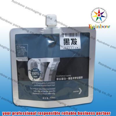 China Aluminum Foil Stand Up Spout Pouch For Shampoo Packaging for sale