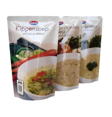 China Cooked Food Retortable Pouches Flexible Packaging Plastic Bags for sale