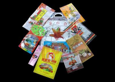 China Color Printed Plastic Flexible Packaging Bag , Laminated Three Side Seal / Back Seal Pouches for sale