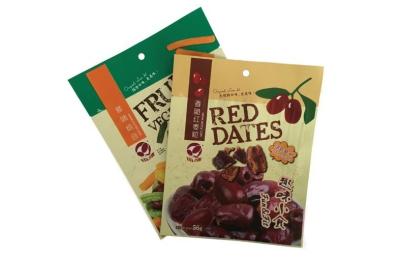 China Three Side Sealing Pouch Foil Barrier Packaging Metalized Bag For Dry Fruit for sale