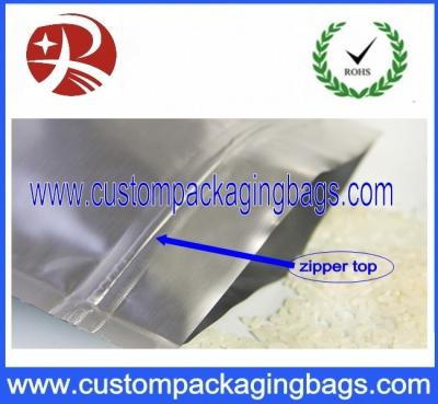 China Waterproof Stand Up plastic zipper bag Packaging Oxygen resistance for sale