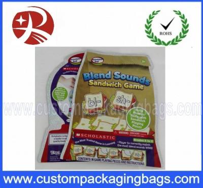 China Toys resealable plastic bags Oxygen resistance , stand up resealable pouches for sale
