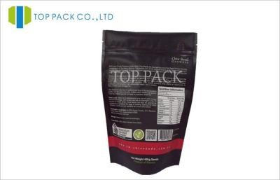 China Custom Printed Plastic Pouch Healthy Food Bag 6oz with bottom gusset For Candy for sale