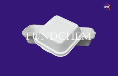 China Healthy Biodegradable Biodegradable Tableware / 450ml Hamburger Clamshell Food Container for sale
