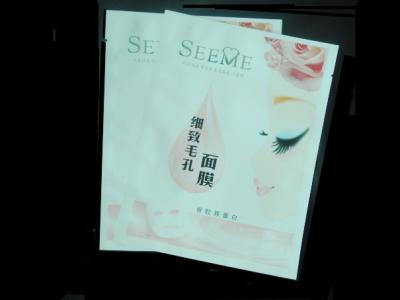 China Custom Packaging Bags Facial Mask Bag for sale
