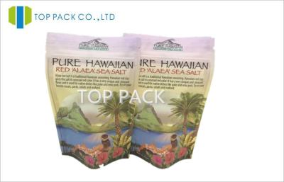 China Stand Up Custom Plastic Food Packaging Matte Finished Front Back  Clear Window for sale