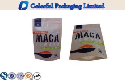 China Food Grade biodegradable Resealable Stand up Pouches for spices , sauces , meat for sale