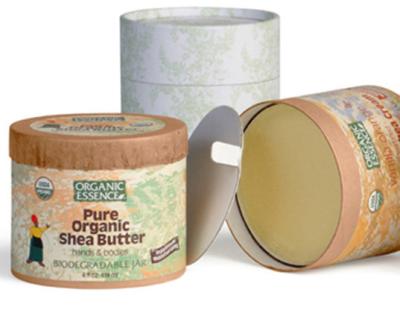 China Thick Cardboard Tubes Twist Spice Packaging Tube Container 73mm X 300mm Spot UV for sale
