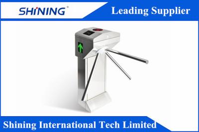 China AC 220V/110V Auto Drop Arm Turnstiles For Pedestrian Limiting Security Control for sale