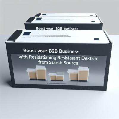 China Boost Your B2B Business with Resistant Dextrin from Starch Source for sale