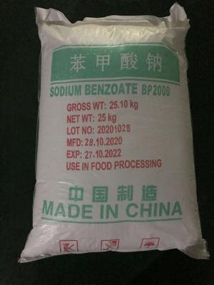 Cina Polvere fungistatica del benzoato di sodio dei preservativi del commestibile di iso in vendita