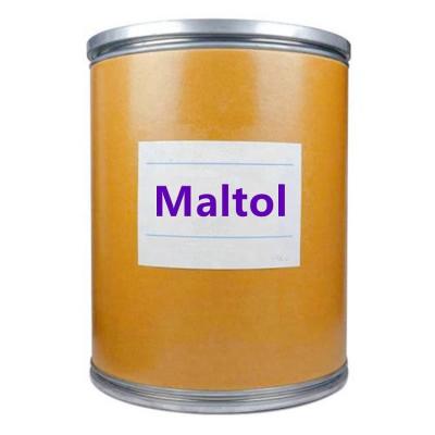 Cina Maltolo bianco dell'etile della polvere dei rinforzatori di sapore naturale di CAS 118-71-8 in alimento in vendita