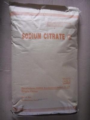 Quality White Acidity Regulator EINECS 200-675-3 Sodium Citrate Granules for sale