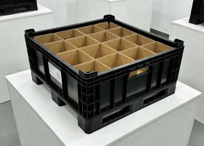 China Automotive Parts Collapsible Sleeve Box with 70% Warehouse Space Saving and Smooth Inner Surface for Safe Storage for sale